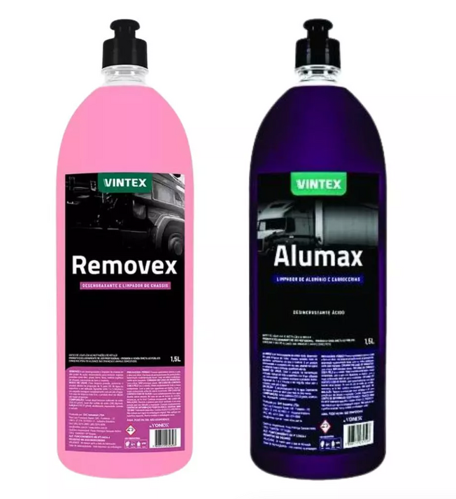 Vonixx Alumax Aluminum Cleaner + Removex Chassi Degreaser 2 x 1.5L / 2 ...