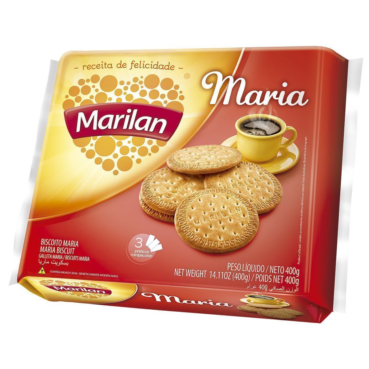 Biscoito MARILAN Maria Pacote 400g — Supermarket Brazil