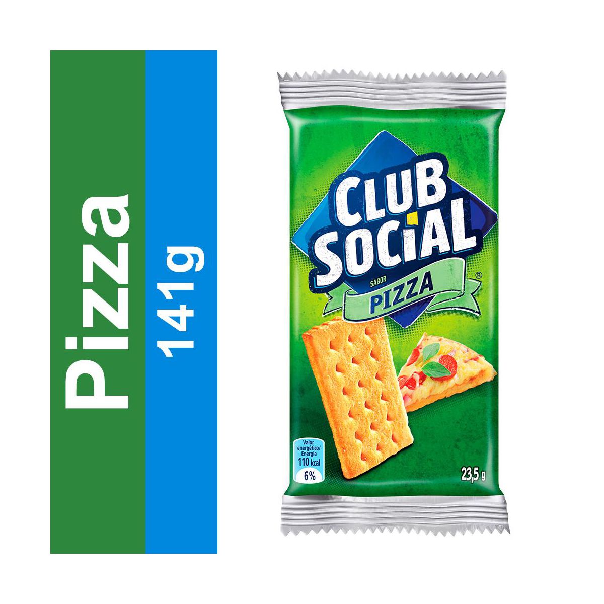 Biscoito CLUB SOCIAL Pizza Pacote 141g — Supermarket Brazil