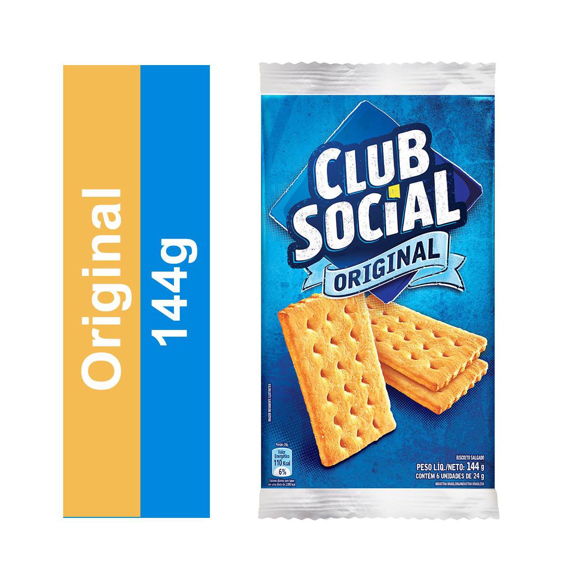 Biscoito CLUB SOCIAL Original Pacote 144g — Supermarket Brazil