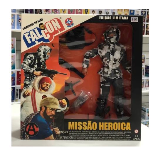 Estrela Articulated Miniature Falcon Elite Soldier Heroic Mission Coll ...