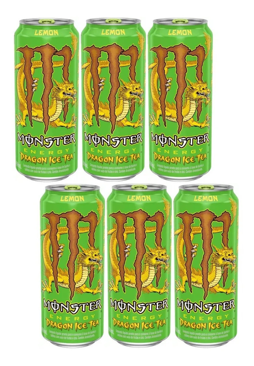 Monster Energy DRAGON ICE TEA Rare Brazilian version - 6 Pack ...