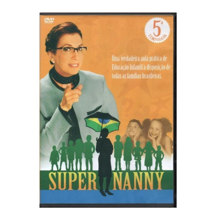 Brazilian Original Collectible DVD Super Nanny Complete 5th Season SBT ...